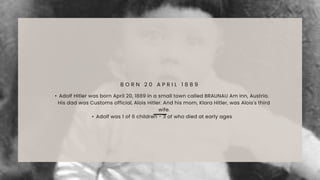 The rise and reign of Adolf Hitler .pptx