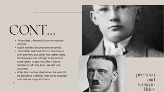 The rise and reign of Adolf Hitler .pptx