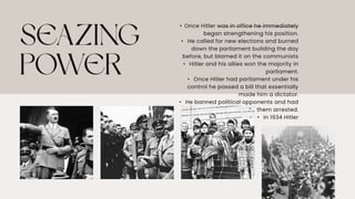 The rise and reign of Adolf Hitler .pptx