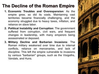 The Rise and the Decline of the Roman Empire.pptx