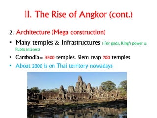 The Rise and the Fall of Angkor Empire | PPTX