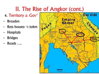 The Rise and the Fall of Angkor Empire | PPTX