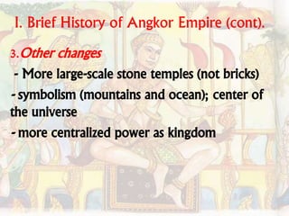 The Rise and the Fall of Angkor Empire | PPTX