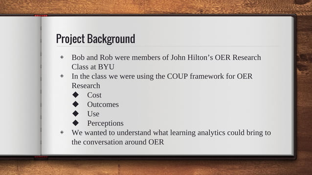 The RISE Framework: Using learning analytics for the continuous ...