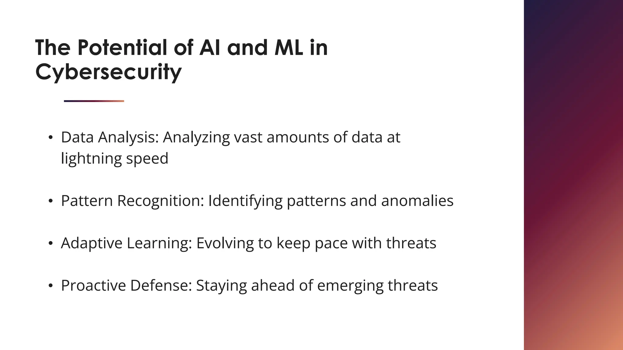The Rise of AI in Cybersecurity How Machine Learning Will Shape Threat Detection in 2024.pptx