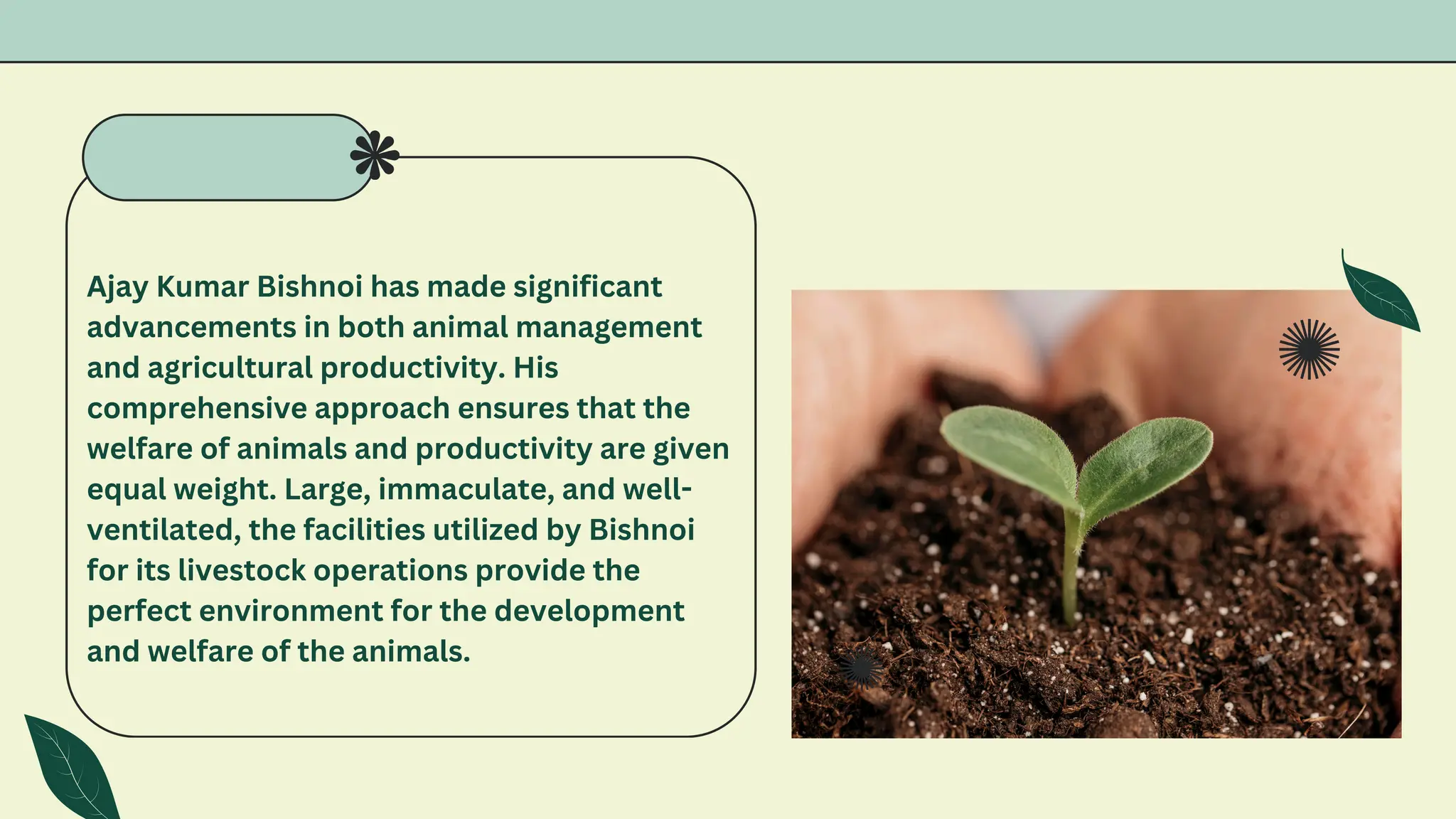 What Makes Ajay Kumar Bishnoi a Leader in Sustainable Farming? | PDF ...