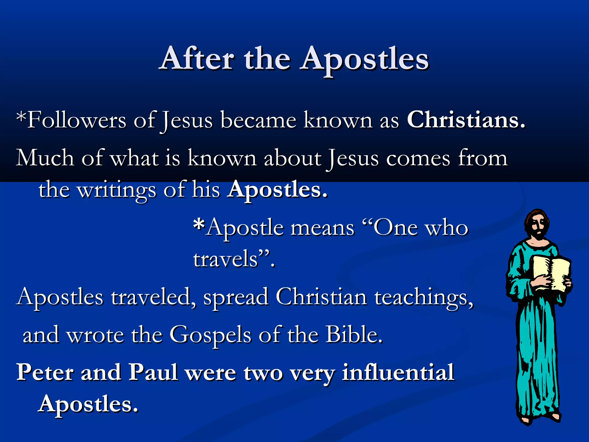 Bi 208 The rise of christianity and the world of rome | PPT