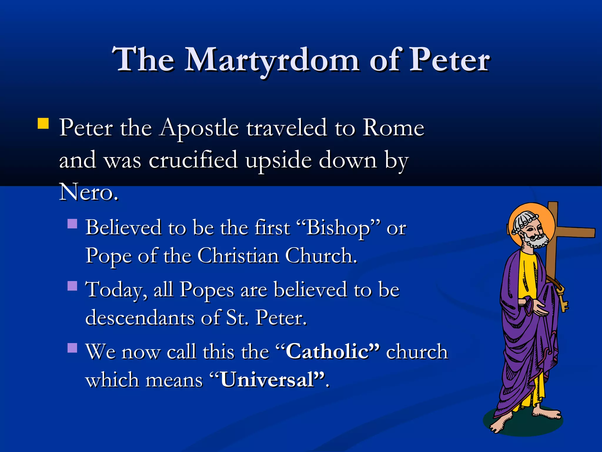 Bi 208 The rise of christianity and the world of rome | PPT