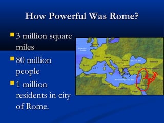 Bi 208 The rise of christianity and the world of rome | PPT