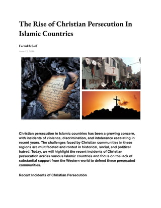 The Rise of Christian Persecution In Islamic Countries (1).pdf