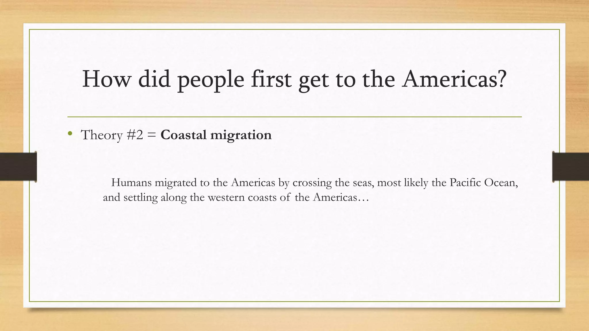 The rise of civilization in the americas | PPTX