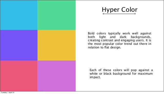 The Role Of Colour in Current Design Trends