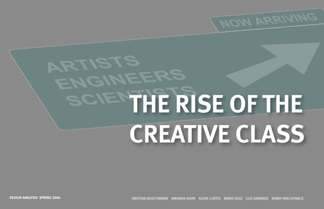 The Rise Of Creative Class | PDF
