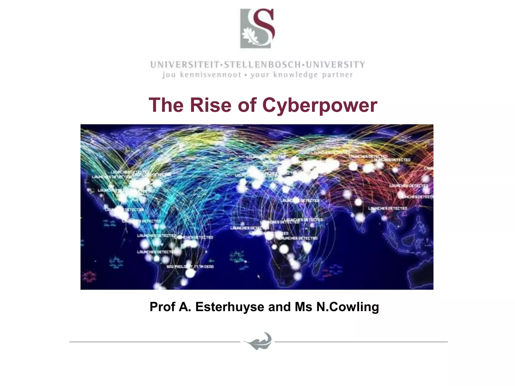The rise of cyberpower | PPT