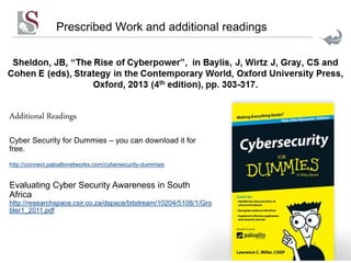 The rise of cyberpower | PPT