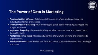 The Rise of Data Science in Marketing Analytics | IABAC | PDF