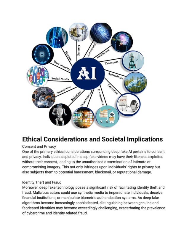 Deep Fakes: The Dark Side of AI's Creative Power | PDF