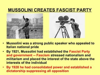 The Rise of Dictators | PPT