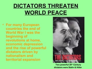 The Rise of Dictators | PPT
