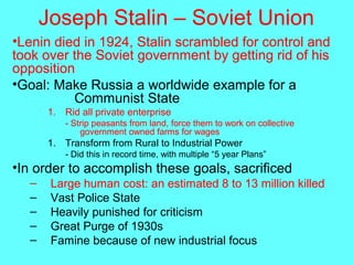 The Rise of Dictators | PPT