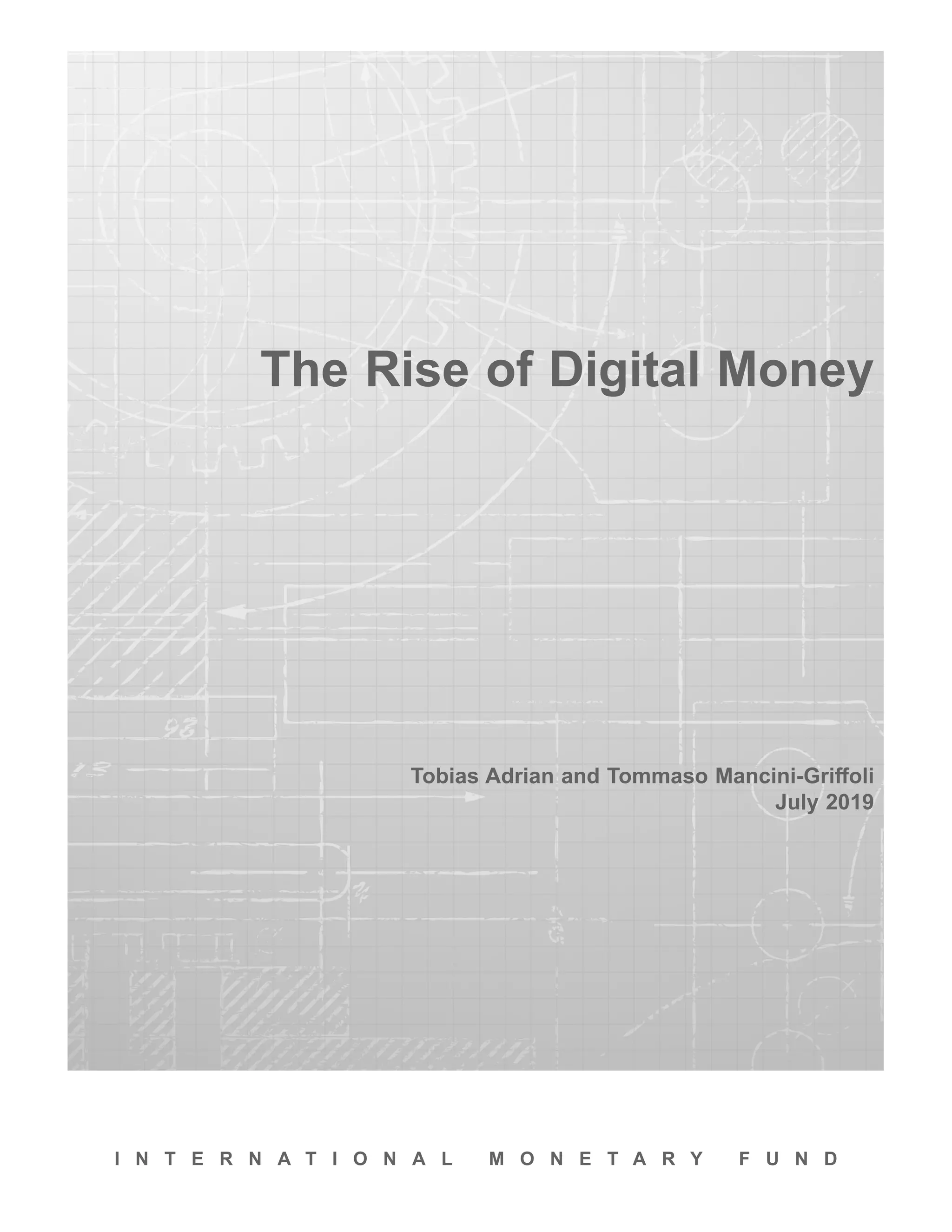 The Rise of Digital Money Report Imf | PDF | Credit Cards | Personal Debt