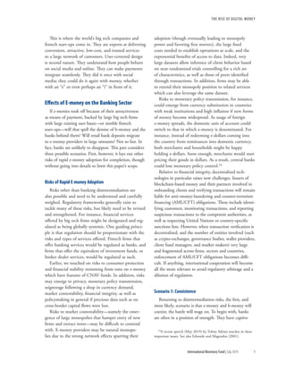 The Rise of Digital Money Report Imf | PDF | Credit Cards | Personal Debt