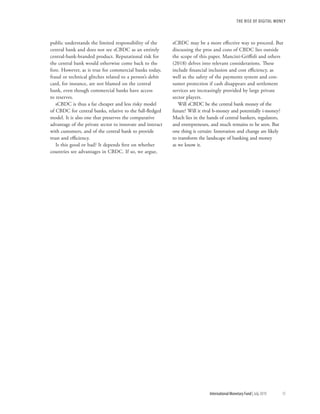 The Rise of Digital Money Report Imf | PDF | Credit Cards | Personal Debt