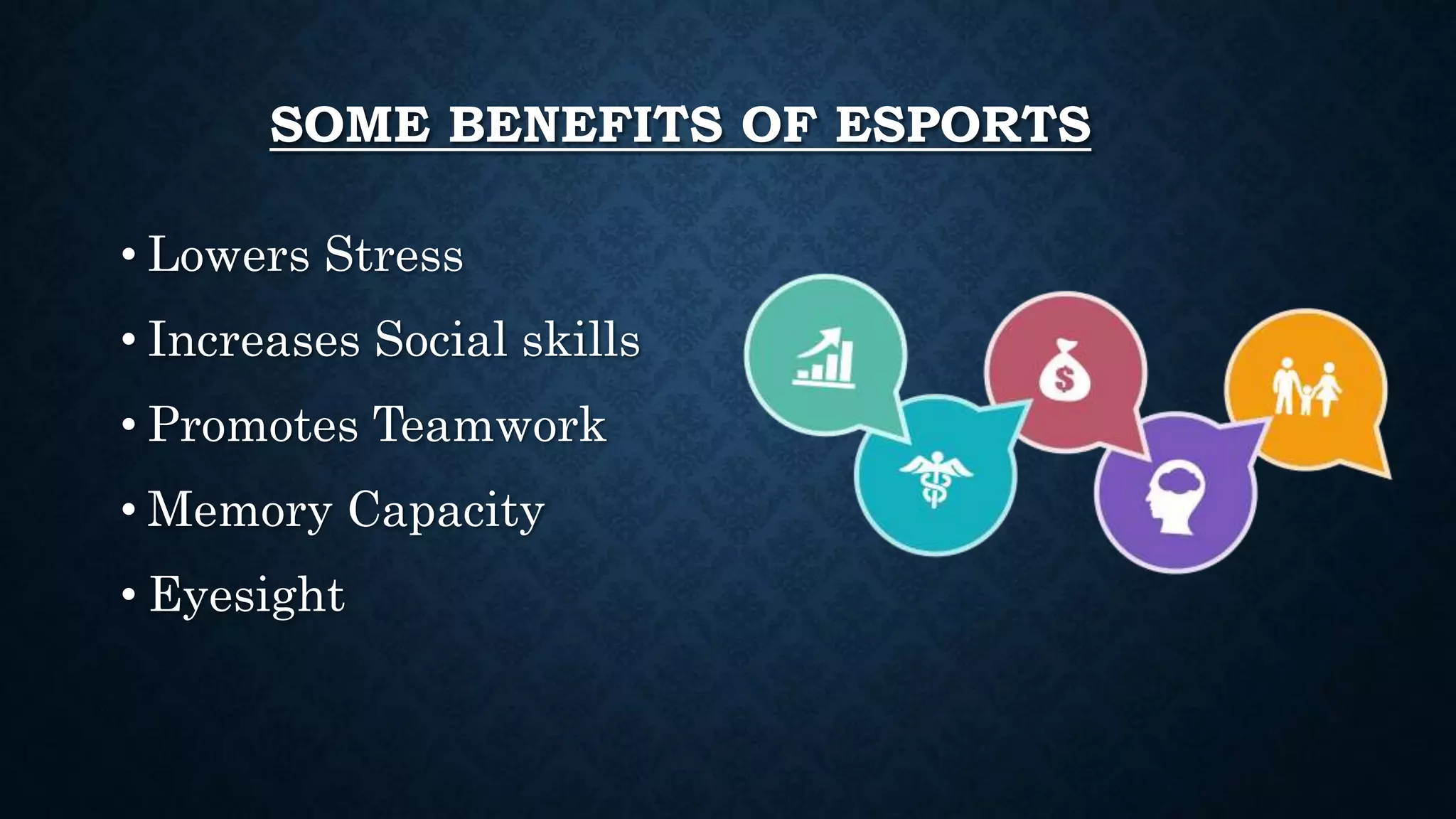 The rise of e sports | PPTX