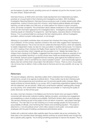 The rise of fact checking sites in europe | PDF