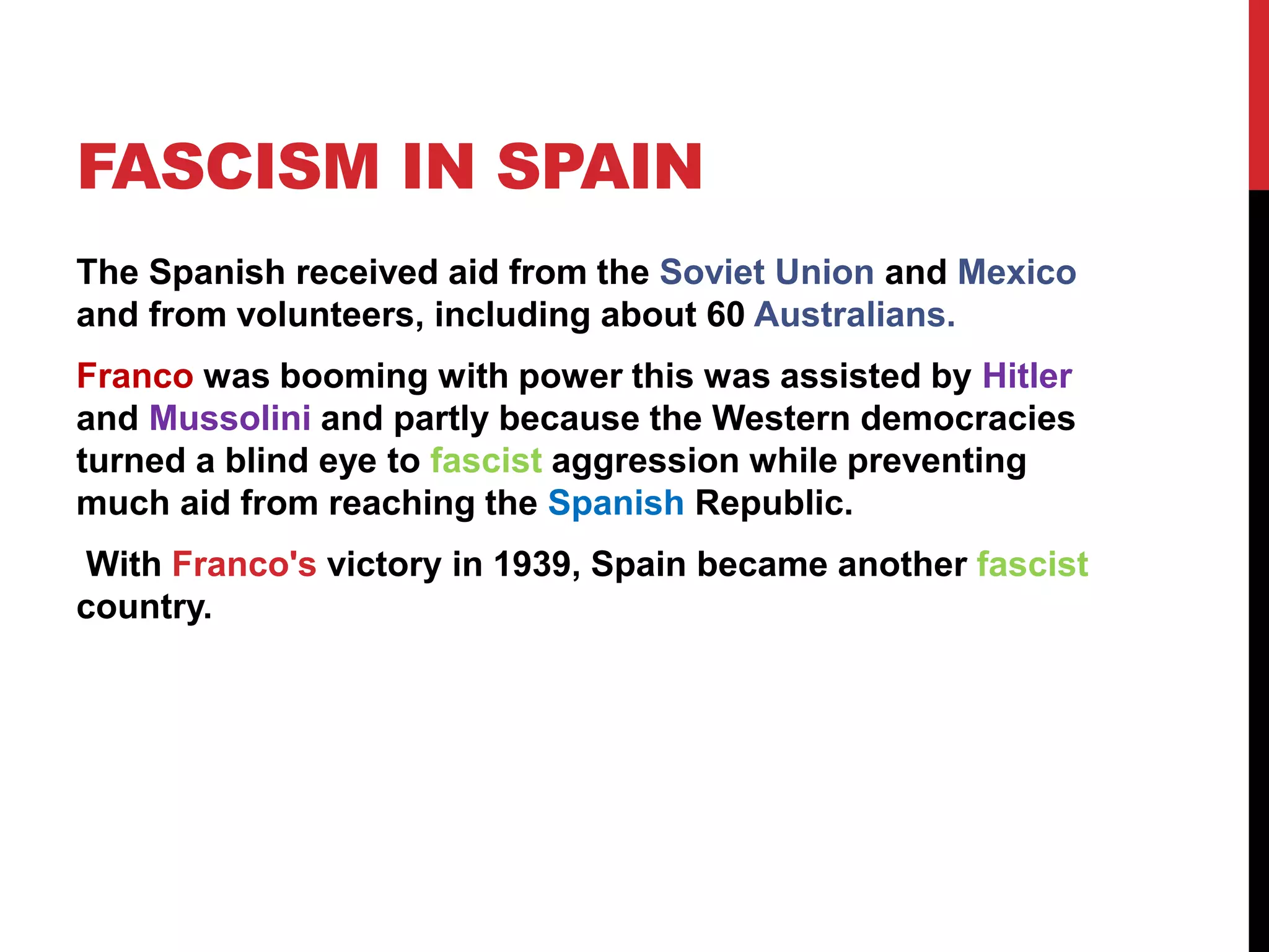 The rise of fascism | PPTX