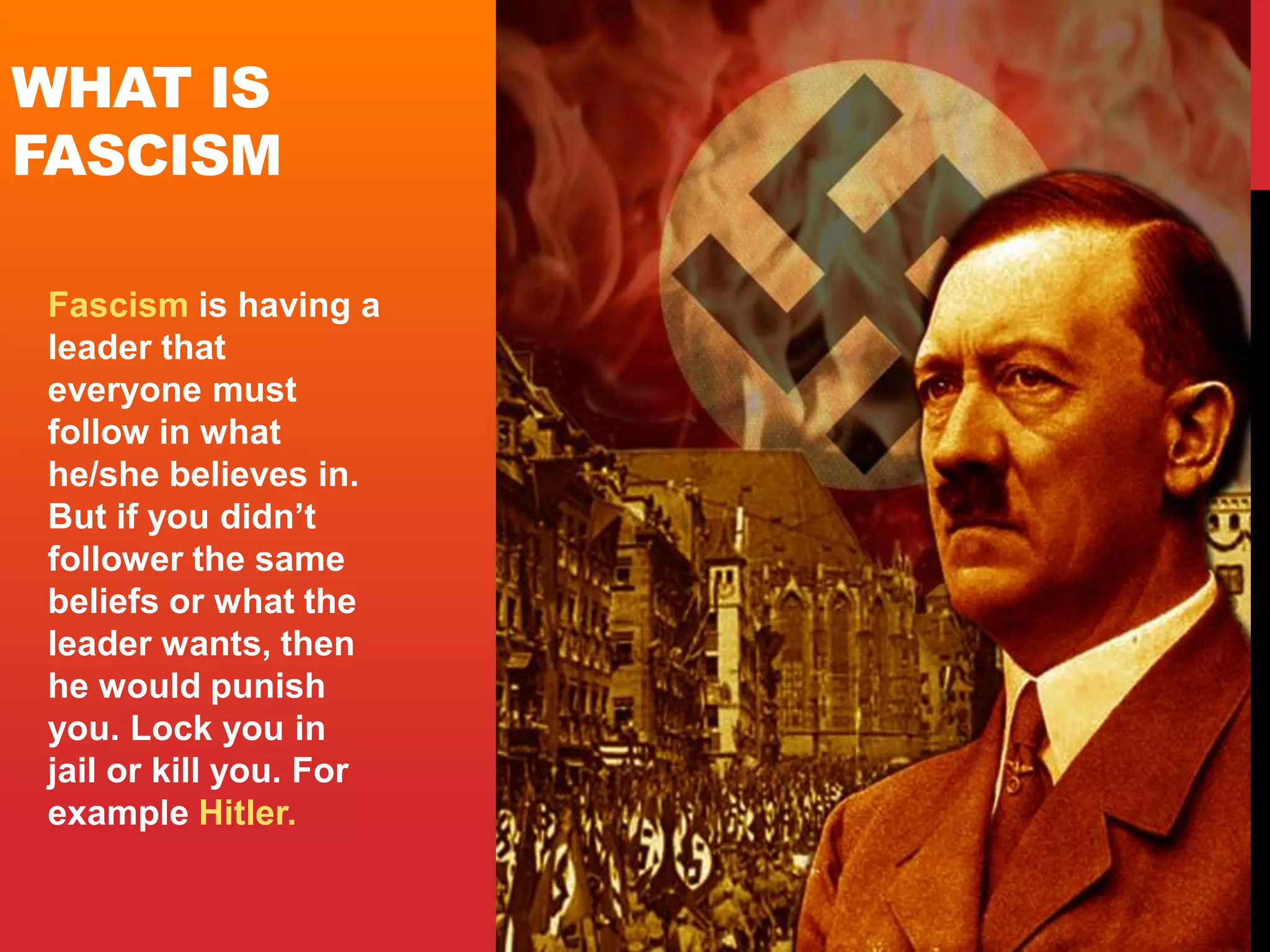 The rise of fascism | PPTX | Death, Injury, or Military Conflict ...