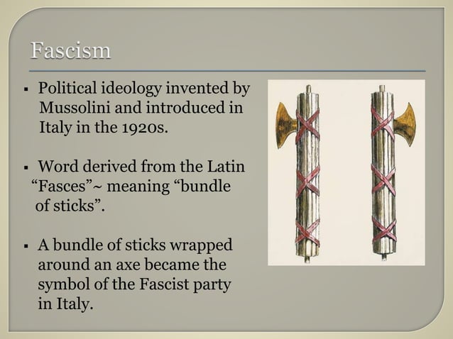 The Rise of Fascism.pptx. Teachers tool for explaining fascism | PPT