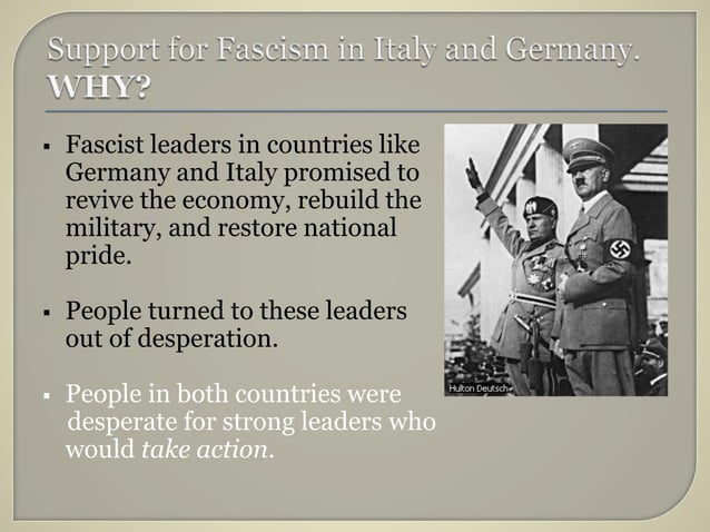 The Rise of Fascism.pptx. Teachers tool for explaining fascism | PPT