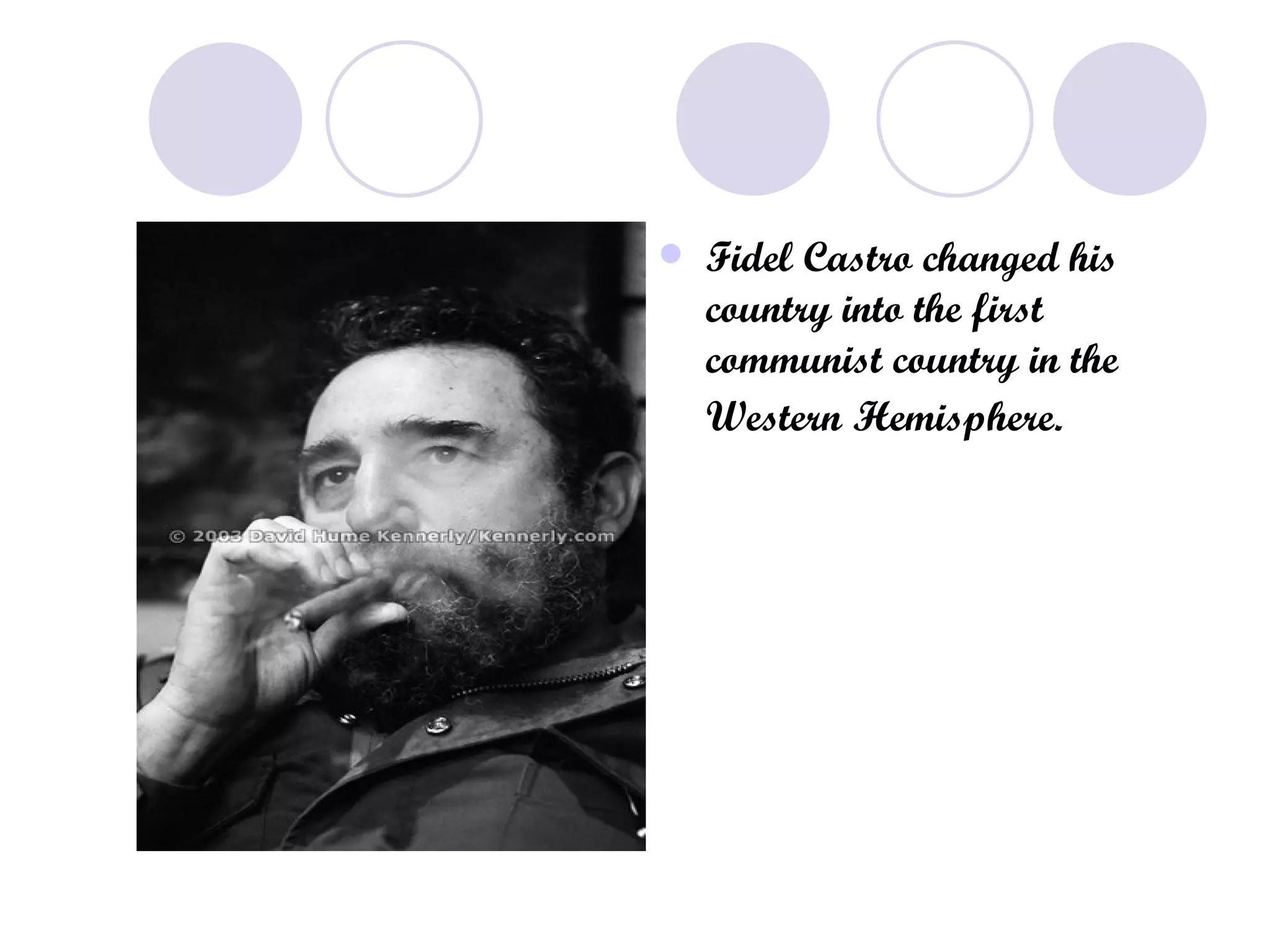 The Rise Of Fidel Castro | PPT