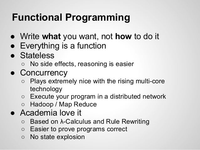 The Rise of Functional Programming