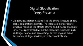 The rise of global corporation | PPTX