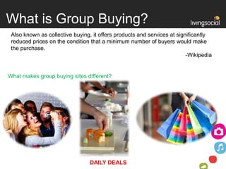 The rise of group buying sites | PPTX