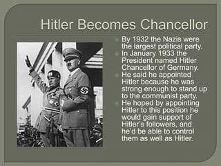 The Rise Of Hitler | PPTX