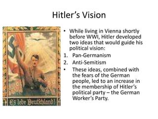 The rise of hitler | PPTX
