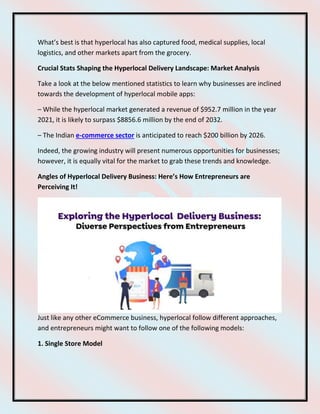 The Rise of Hyperlocal Delivery Platform- The Next Step in the Business ...