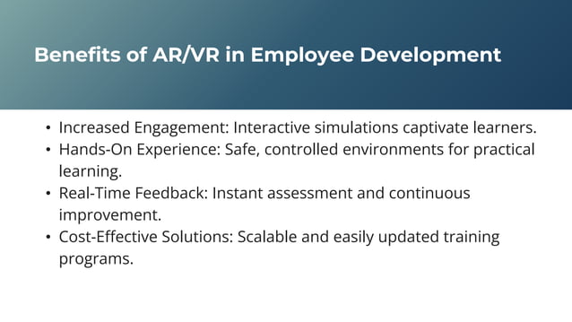 The Rise of Immersive Training How ARVR Will Shape Employee Development ...