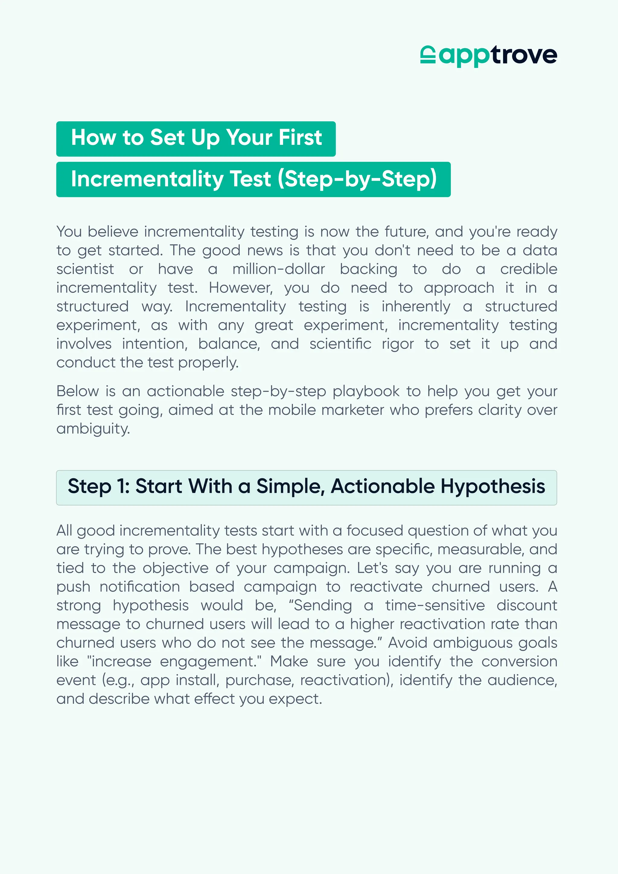 The Rise of Incrementality Testing in Mobile Marketing: A Practical ...