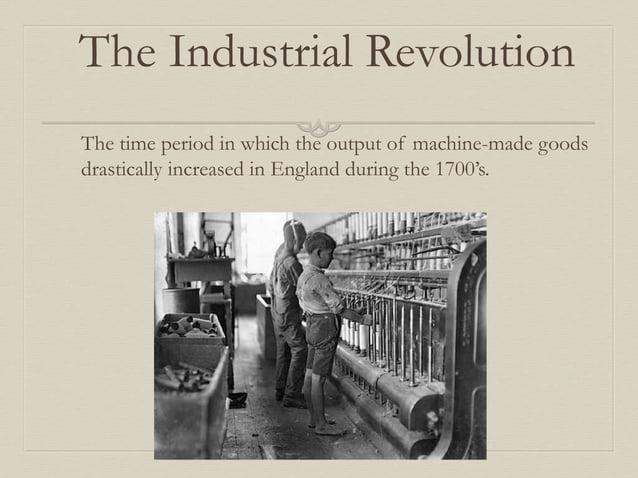 The rise of industrialization pp and dbq instructions | PPT