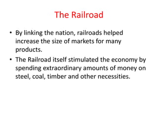 The rise of industry | PPTX