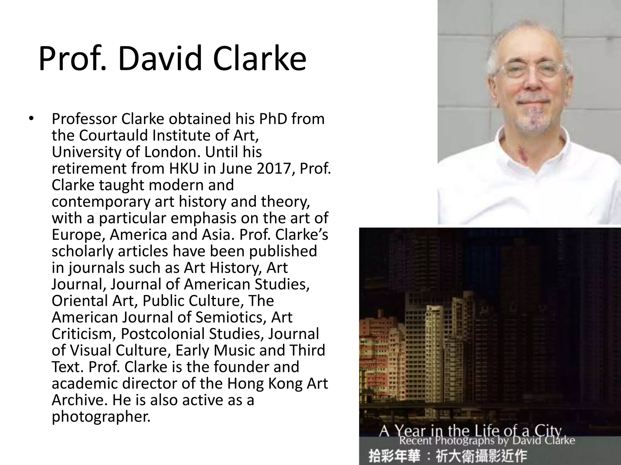 The Rise of Installation Art - written by Prof. David Clarke | PPTX ...