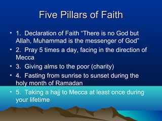 The Rise of Islam and Emergence of Muslim Empires | PPT