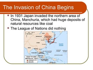 The rise of japanese militarism | PPT