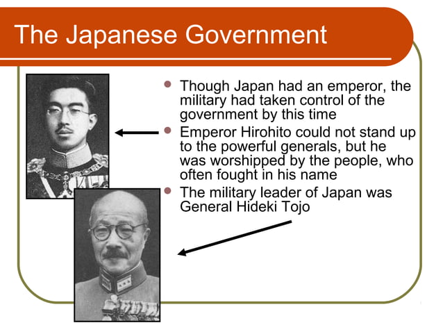 The rise of japanese militarism | PPT