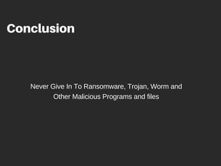 The rise of malware(ransomware) | PDF