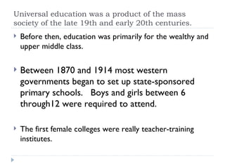 The Rise Of Mass Culture Power Point: Chapter 13, Section 2, Part B | PPT